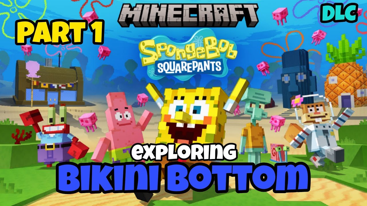 Spongebob Minecraft DLC Part 1 - YouTube