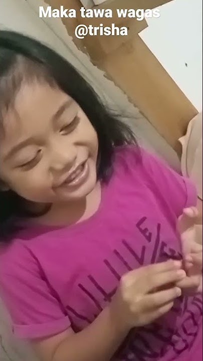 happy si Trisha,maka tawa wagas 😊 - YouTube