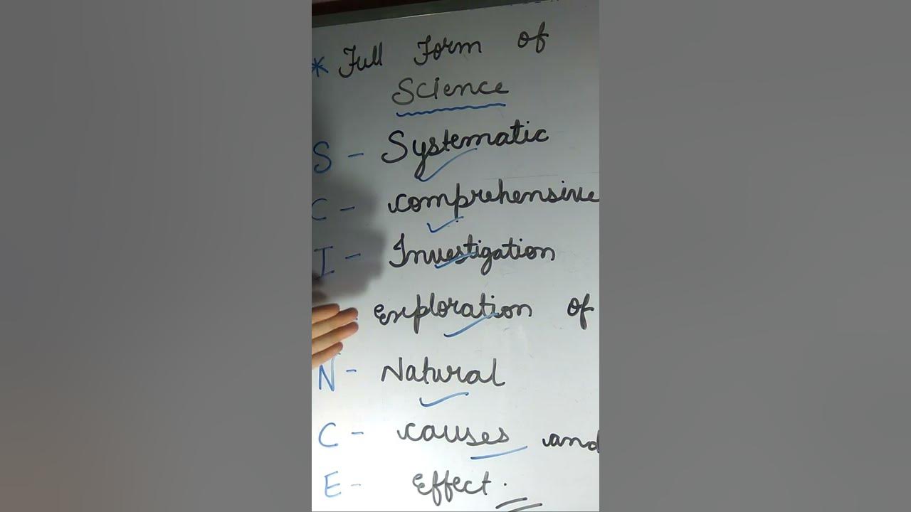 FULL FORM OF SCIENCE SHORTS WHAT IS SCIENCE YouTube full-form-of-science-shorts-what-is-science-youtube