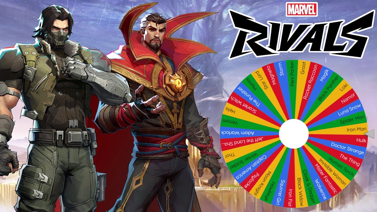 Marvel Rivals but a spinning wheel makes me suffer - YouTube