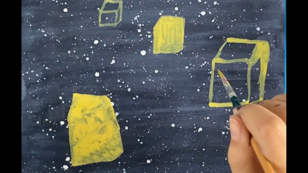 I painted about Thadingyut Lights Festival 🕯 - YouTube