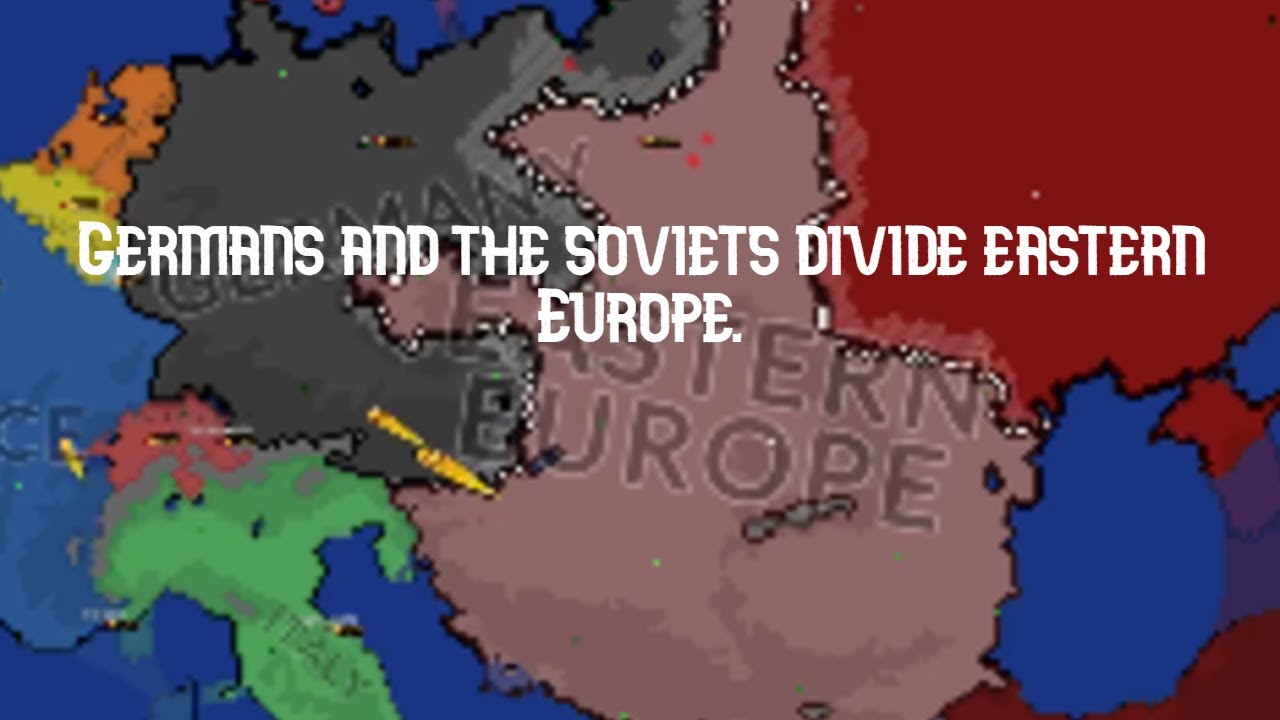 German and the soviets divide eastern Europe | Ages of conflict - YouTube