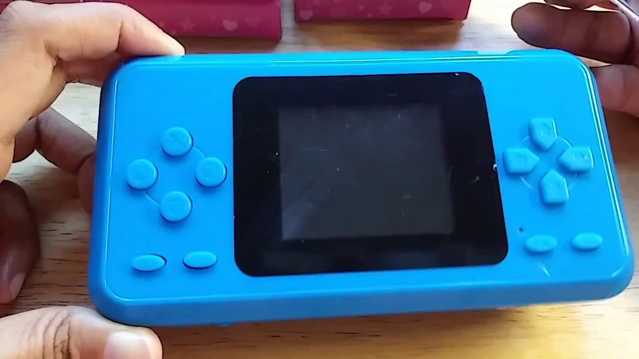 Wish Review on handheld Game Console with ..Mini Ross &DT finds - YouTube