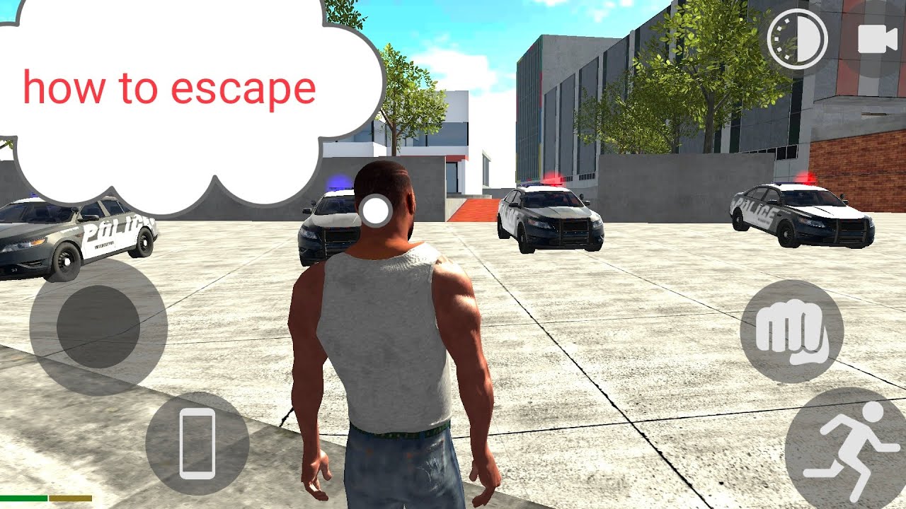 how to escape from police 👮 - YouTube