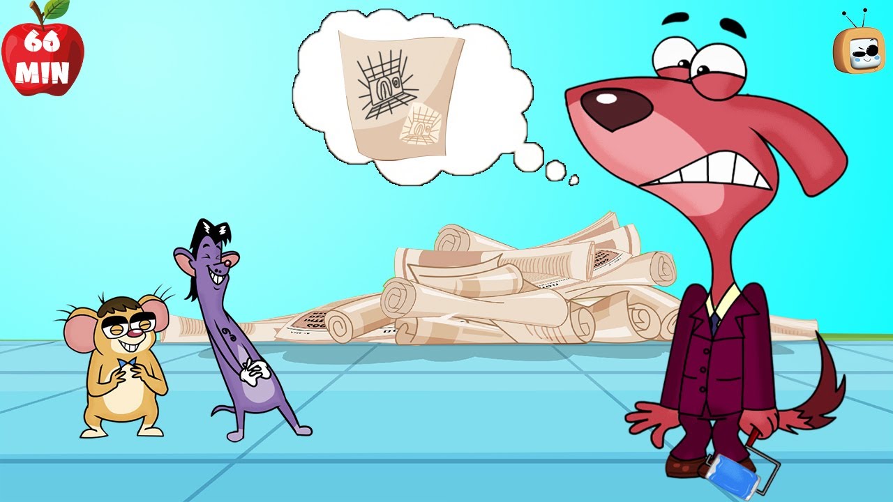 Don, the Interior Designer? : Dog vs Rats | Doggy Don | Rat A Tat | 60 ...