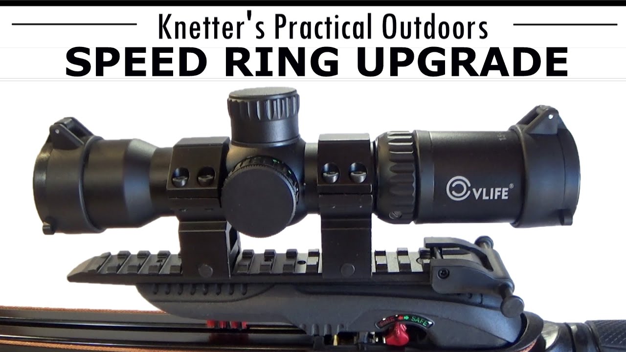 SIGHTING IN A SPEED RING SCOPE - SPEED RING, LIGHTED RETICLES AND MORE ...
