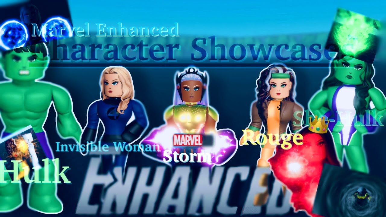 ⚡Character Showcases in Marvel Enhanced!⚡| Marvel Enhanced | (Reupload ...
