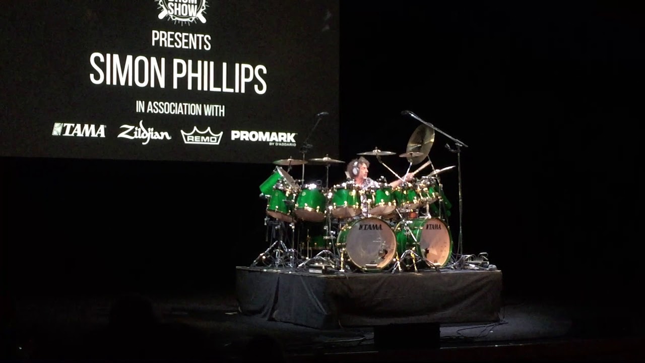 Simon Philips - Performance at The UK Drum Show 2017 - YouTube