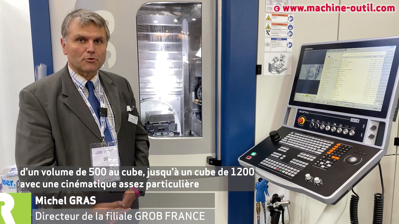 Le centre d'usinage 5 axes universel de Grob G150 - YouTube