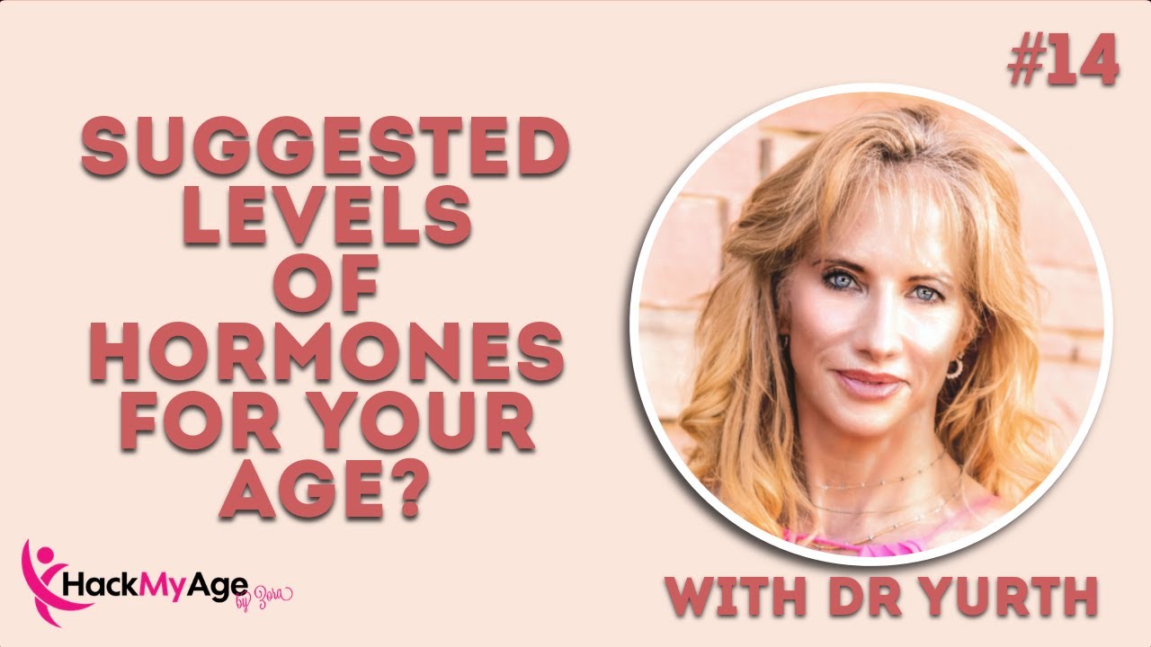 Recommended Hormone Levels Per Age - Dr. Elizabeth Yurth - YouTube
