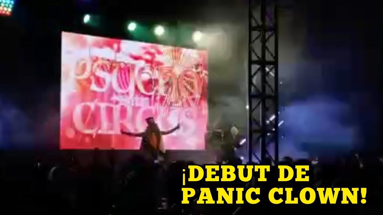 ¡Debutó el nuevo integrante de los Psycho Circus! Panic Clown, en ...