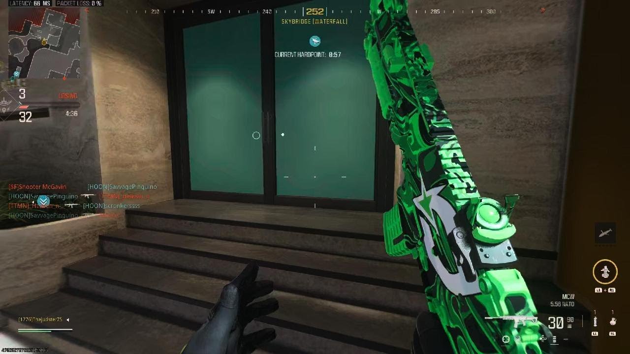 Call of Duty MW3 Ranked Play HARDPOINT on 6 Star - YouTube