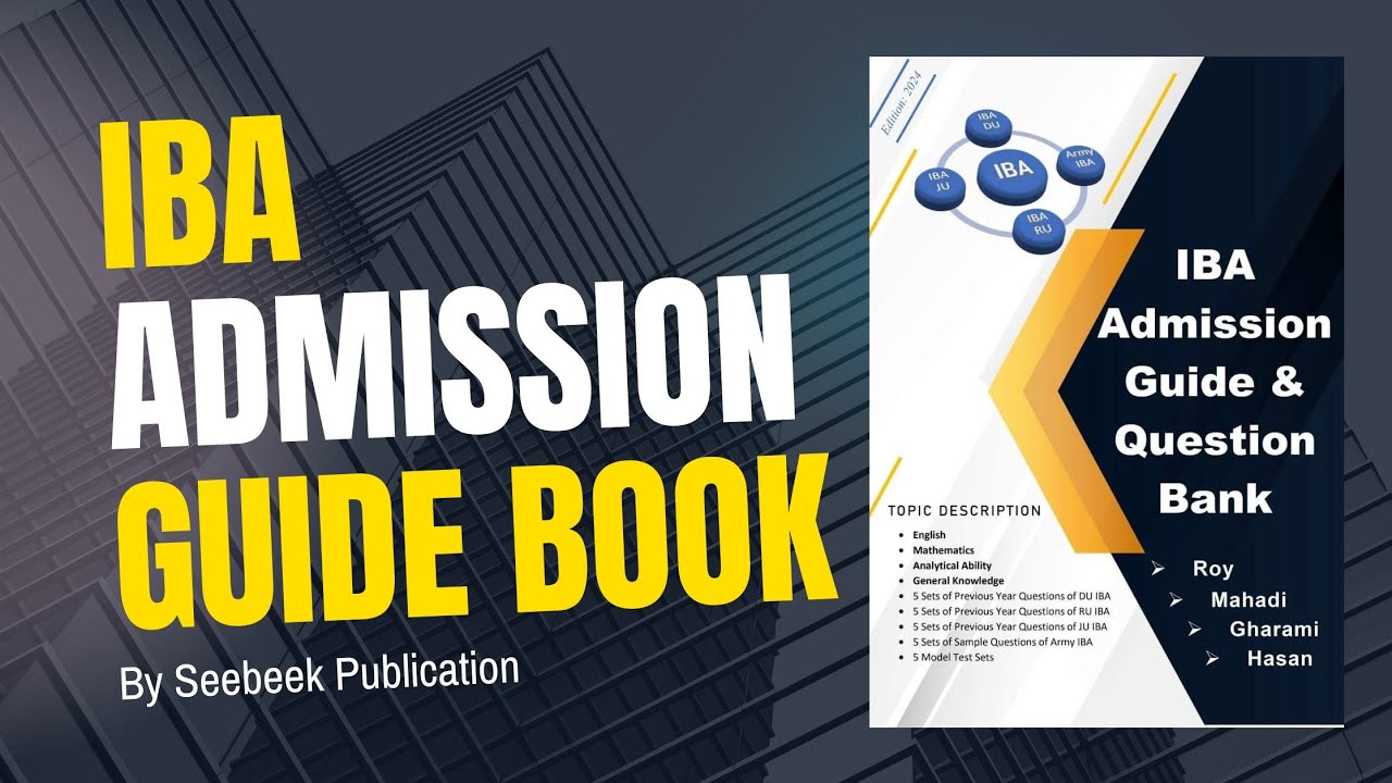 Best IBA admission book by Seebeek Publication - YouTube