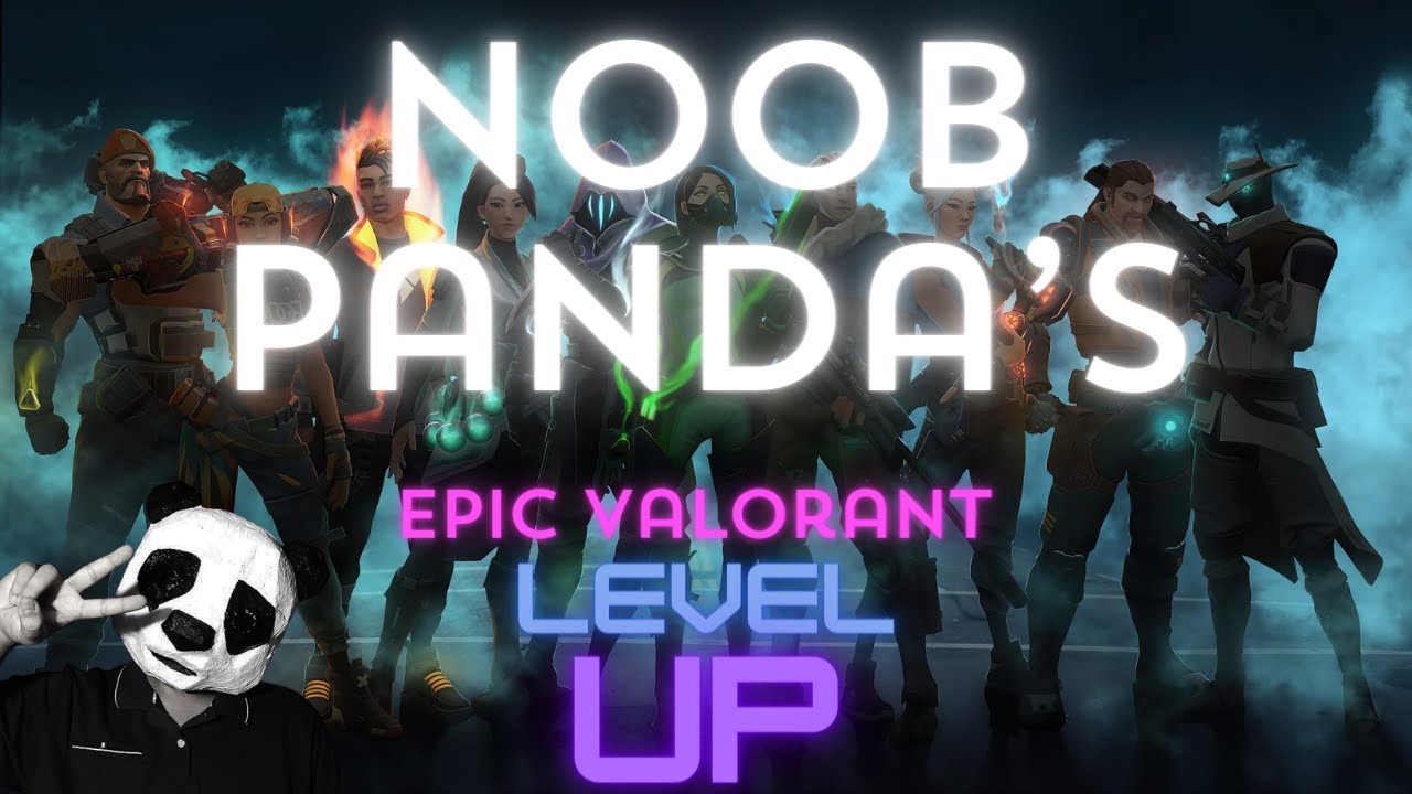 Noob Panda playing Valorant | Noob Panda Noob Skills #Valorantlive ...