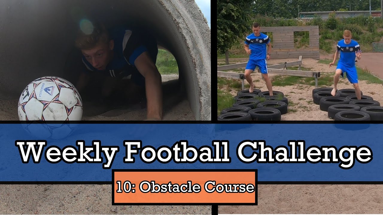 Obstacle Course | Weekly Football Challenge - YouTube