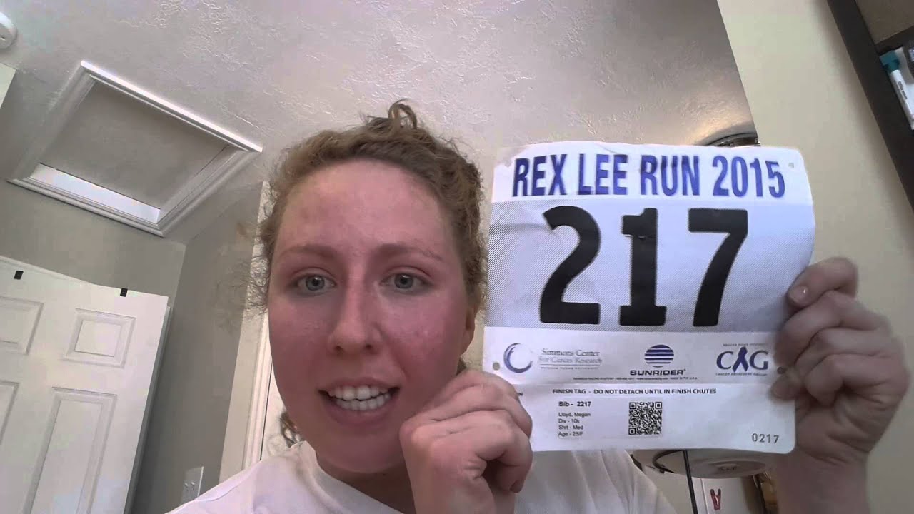 Run, Megan, Run! Rex Lee Race 3/7/2015 - YouTube