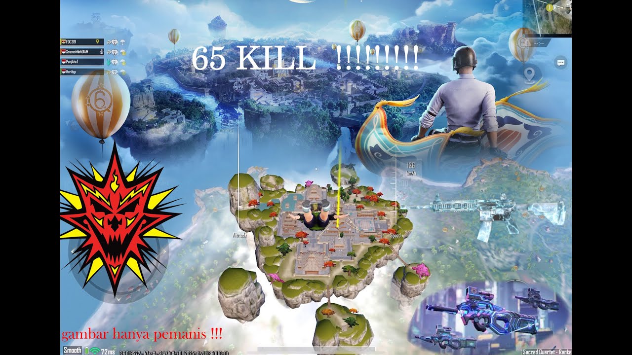 65 Kill dalam PUBG MOBILE V 3.6 di Peta Erangel: Strategi dan Gameplay ...