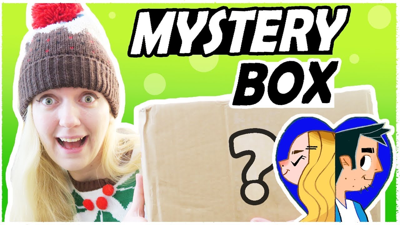 DRAWING STUFF FROM A CHRISTMAS MYSTERY BOX! - YouTube