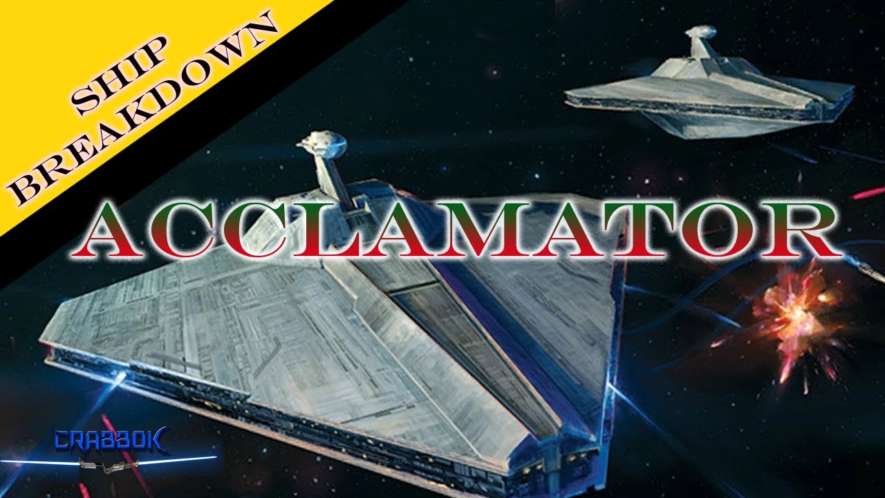 Star Wars Armada - Acclamator Assault Ship Breakdown - Clone Wars - YouTube