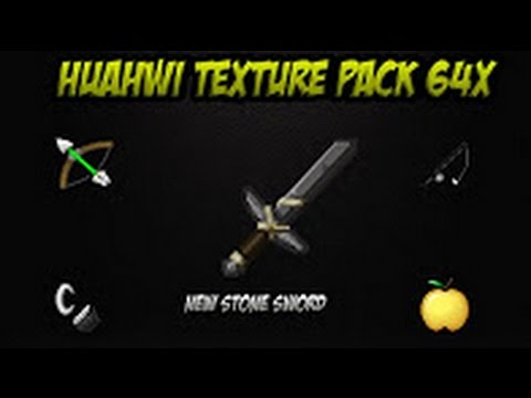 Minecraft PvP Texture Pack - Huahwi Texture Pack 64x NEW STONE SWORD ...