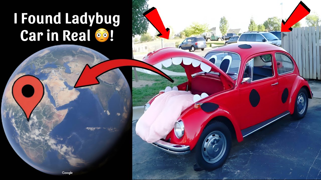 🐞I Found Ladybug Car in Real On Google Earth and Google Maps 🤯! - YouTube