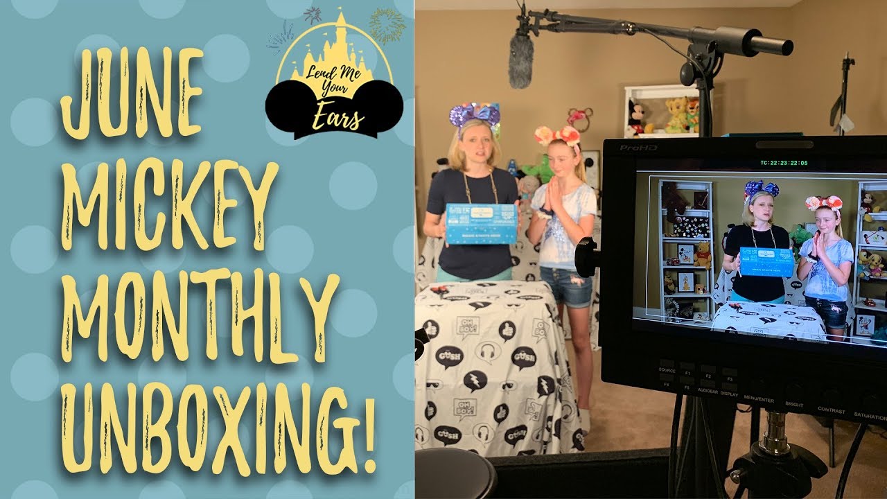 June Mickey Monthly Unboxing! - YouTube