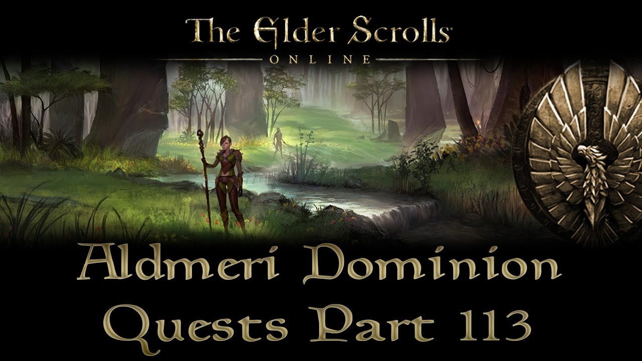 ESO - Aldmeri Dominion Quests - Part 113 - Greenshade Part 28 - Beasts ...