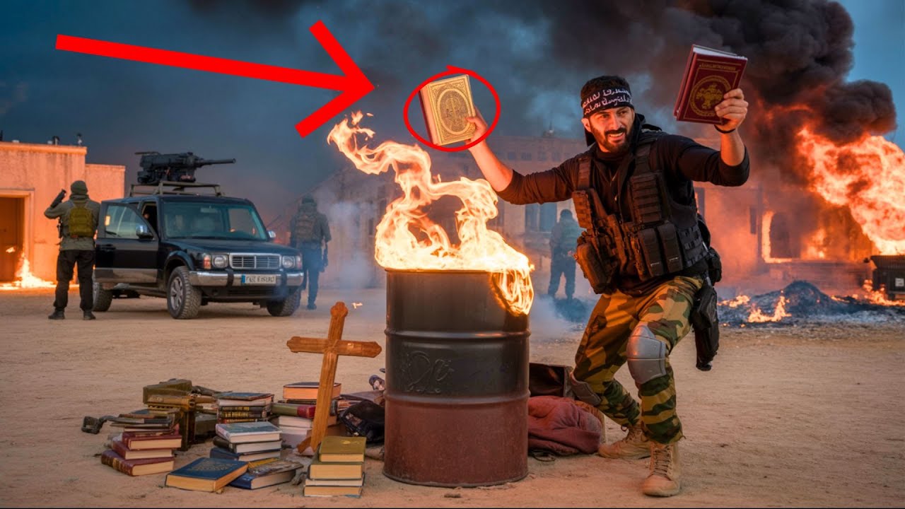 Un soldado musulmán quemaba Biblias por diversión… hasta que Jesús ...