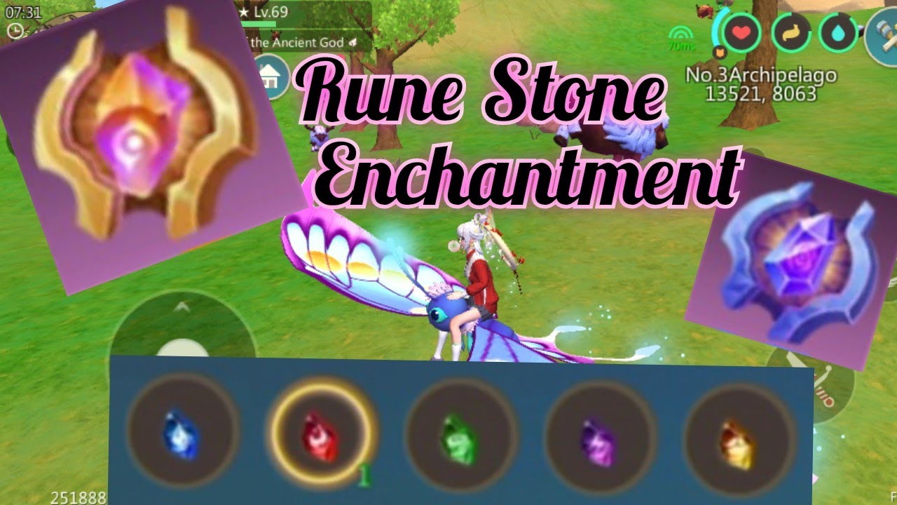 Utopia Origin: Cách Để Ép Đá 3 Phép| How To Make Rune Stone Enchantment ...