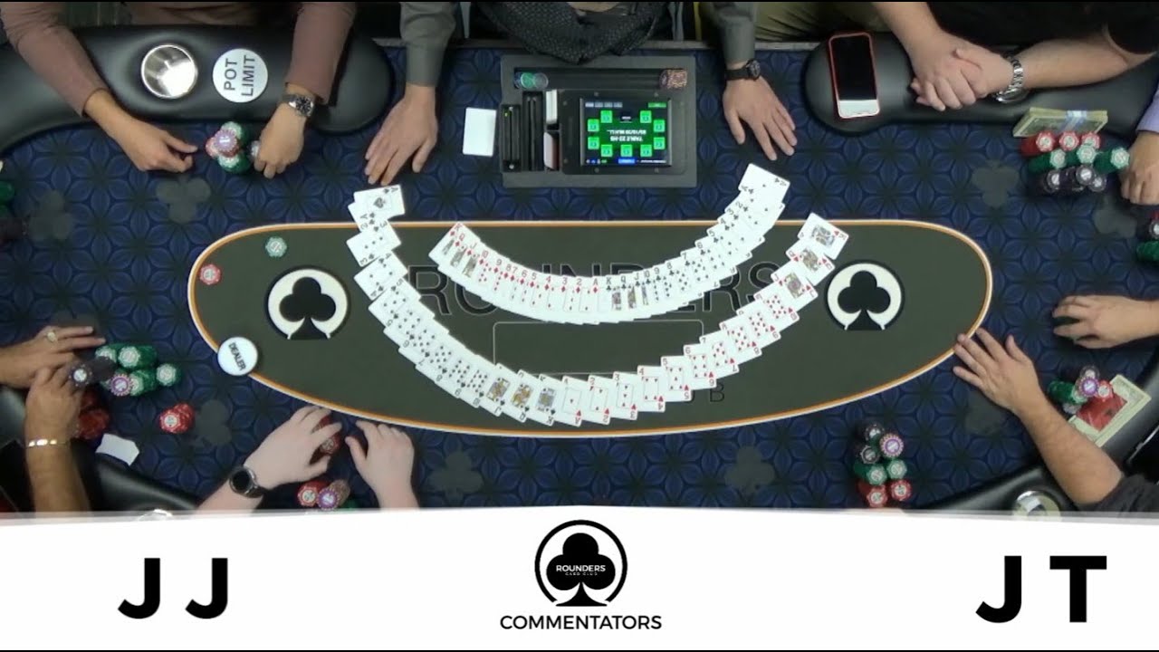 Rounders LIVE! - In the final hand of the night, we hit the flop three ...