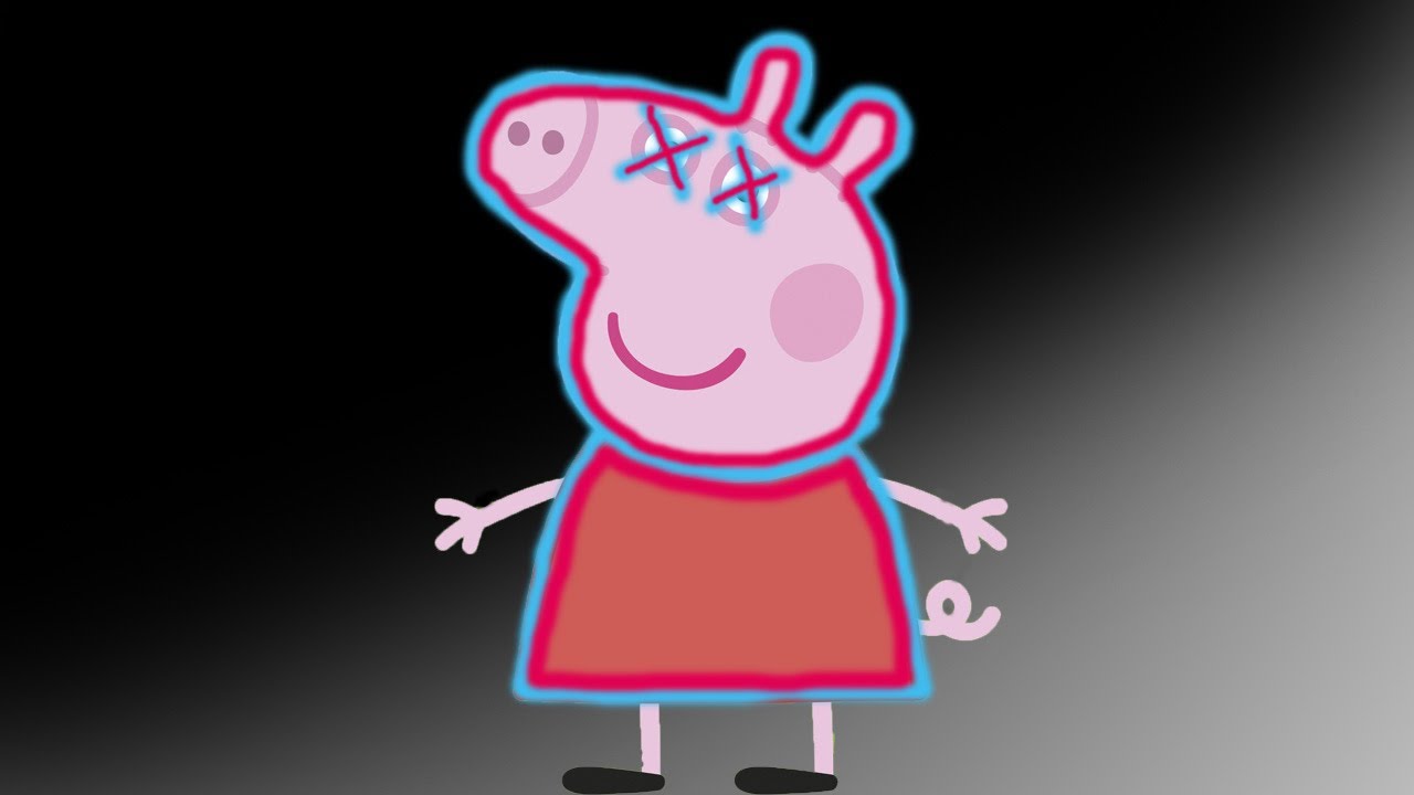 Peppa Pig Neon Edit - YouTube