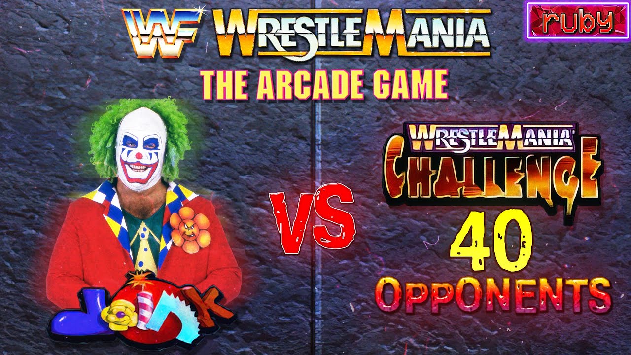 WWF WrestleMania: The Arcade Game "Royal Rumble Edition". Doink vs. 40 ...