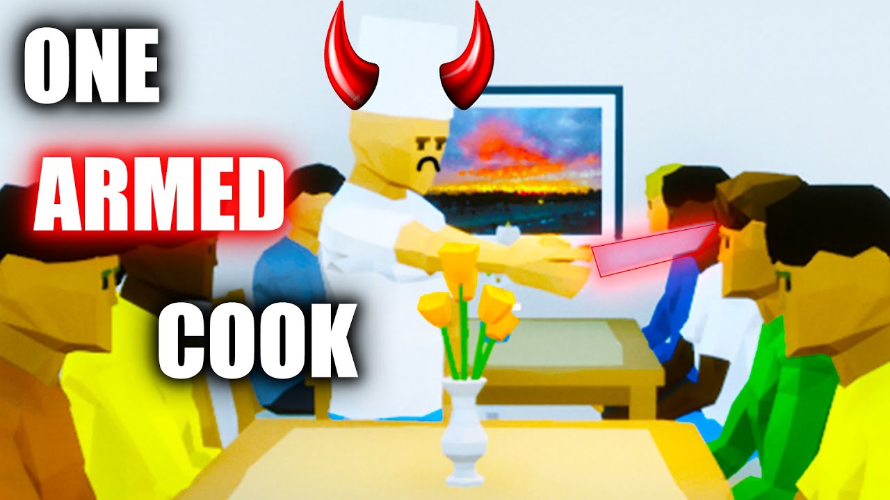 ONE ARMED COOK EXCEPT WE'RE IDIOTS. - YouTube
