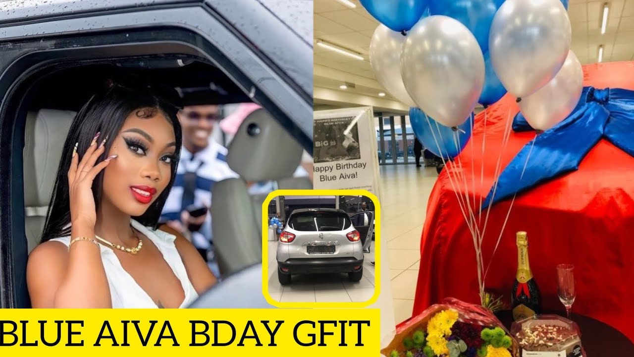 Blue Aiva recieved a Car for her birthday Day as a gift - YouTube