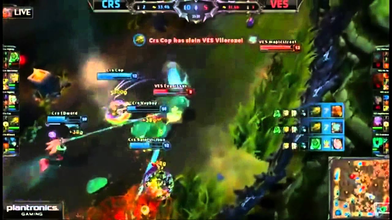 Curse Godlike Wombo Combo Decimates VES League Of Legends Epic - YouTube