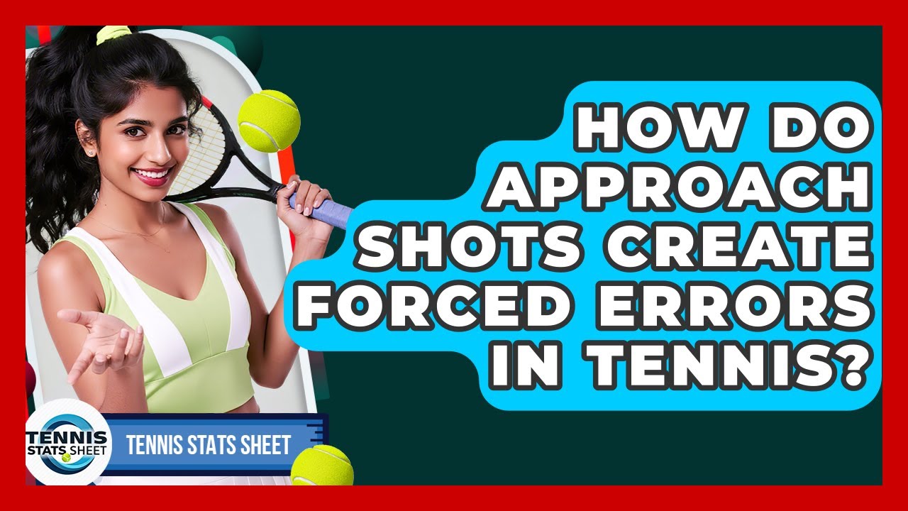 How Do Approach Shots Create Forced Errors In Tennis? - Tennis Stats ...