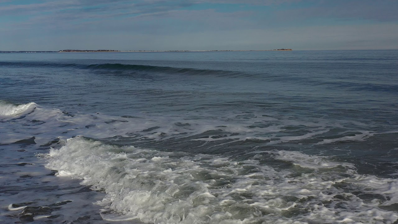 Drone Ride Along the Rocky Shoreline - YouTube