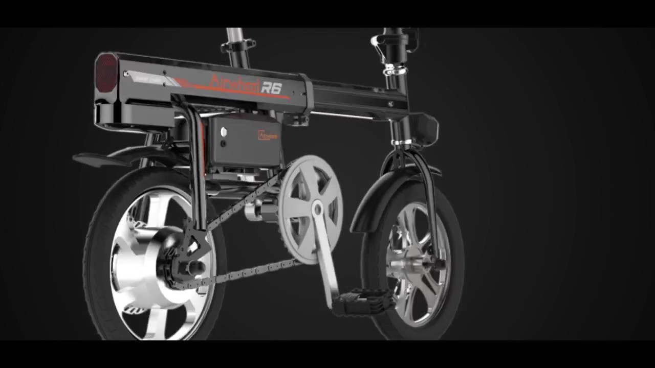 Airwheel R6 electric moped bike one key to realize automatic folding ...