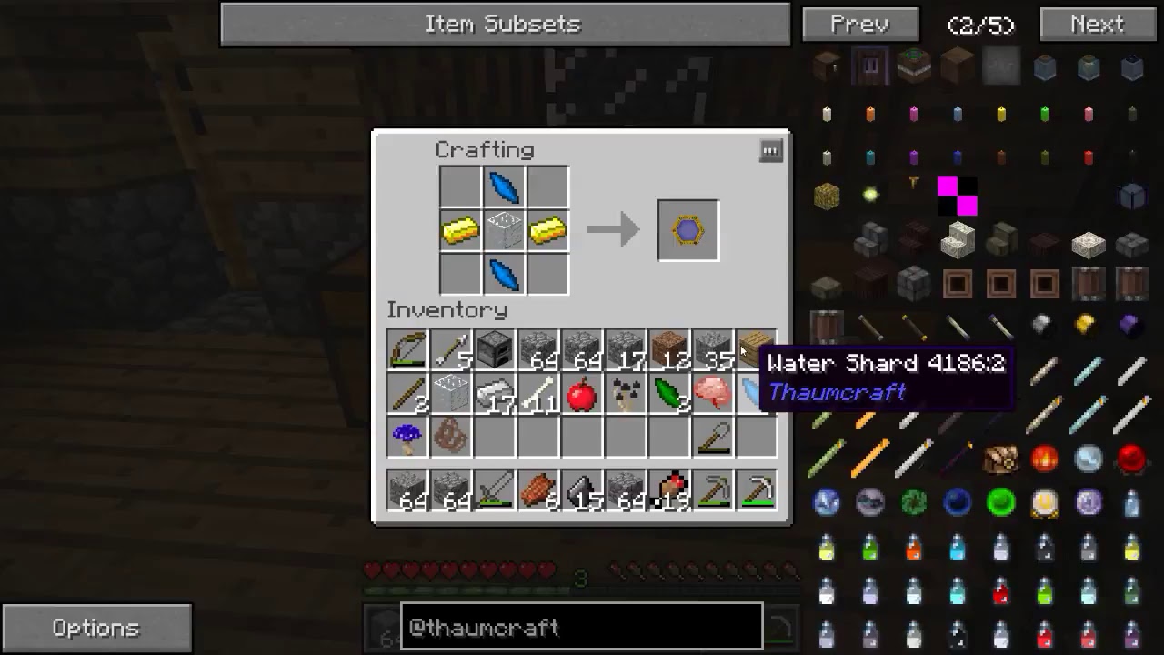 Minecraft FTB Mage Quest: Mining for Gold E2 - YouTube