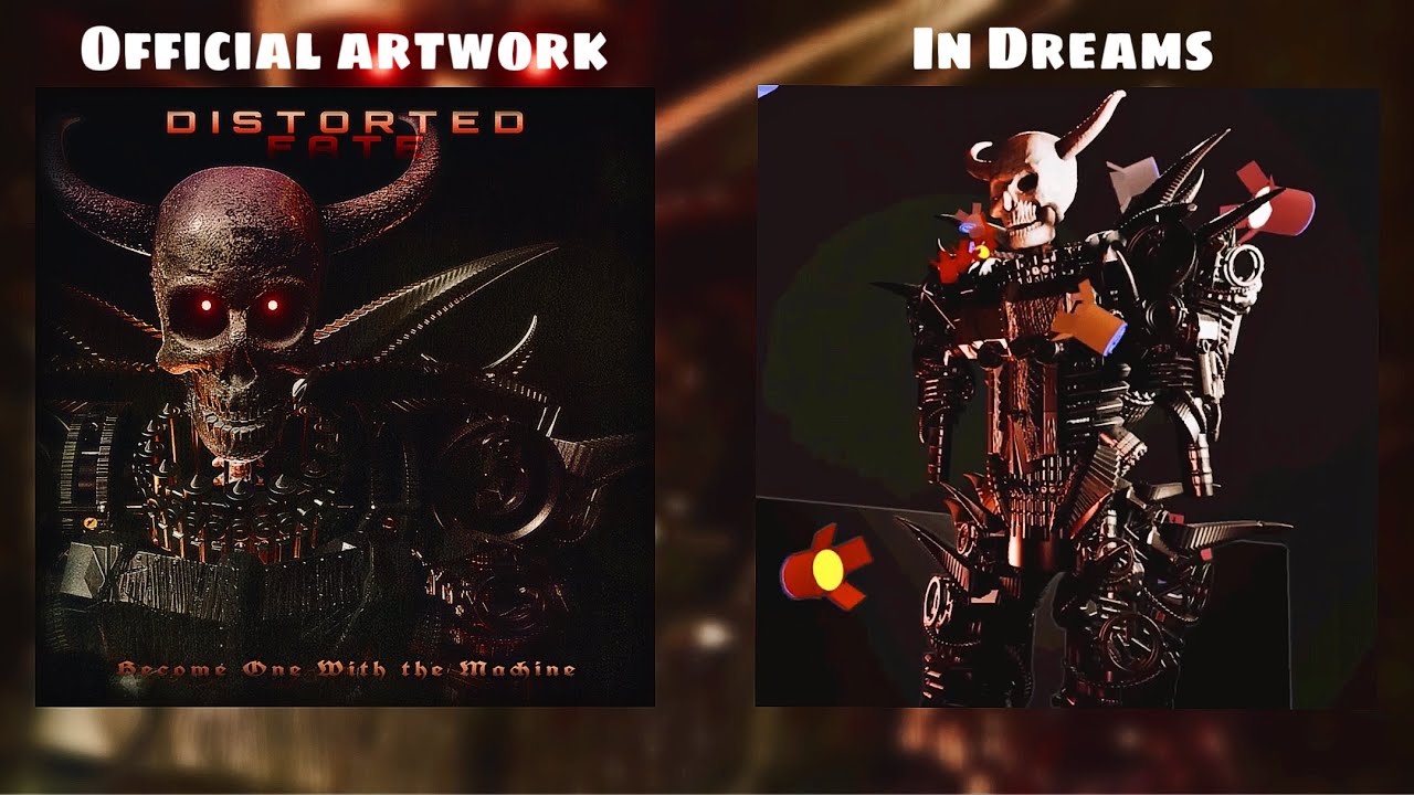 Distorted Fate | Artwork models ingame | Dreams PS4 - YouTube