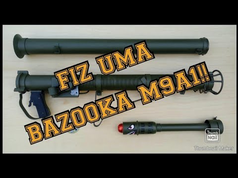 BAZOOKA M9A1 AIRSOFT MADE IN BRAZIL - YouTube