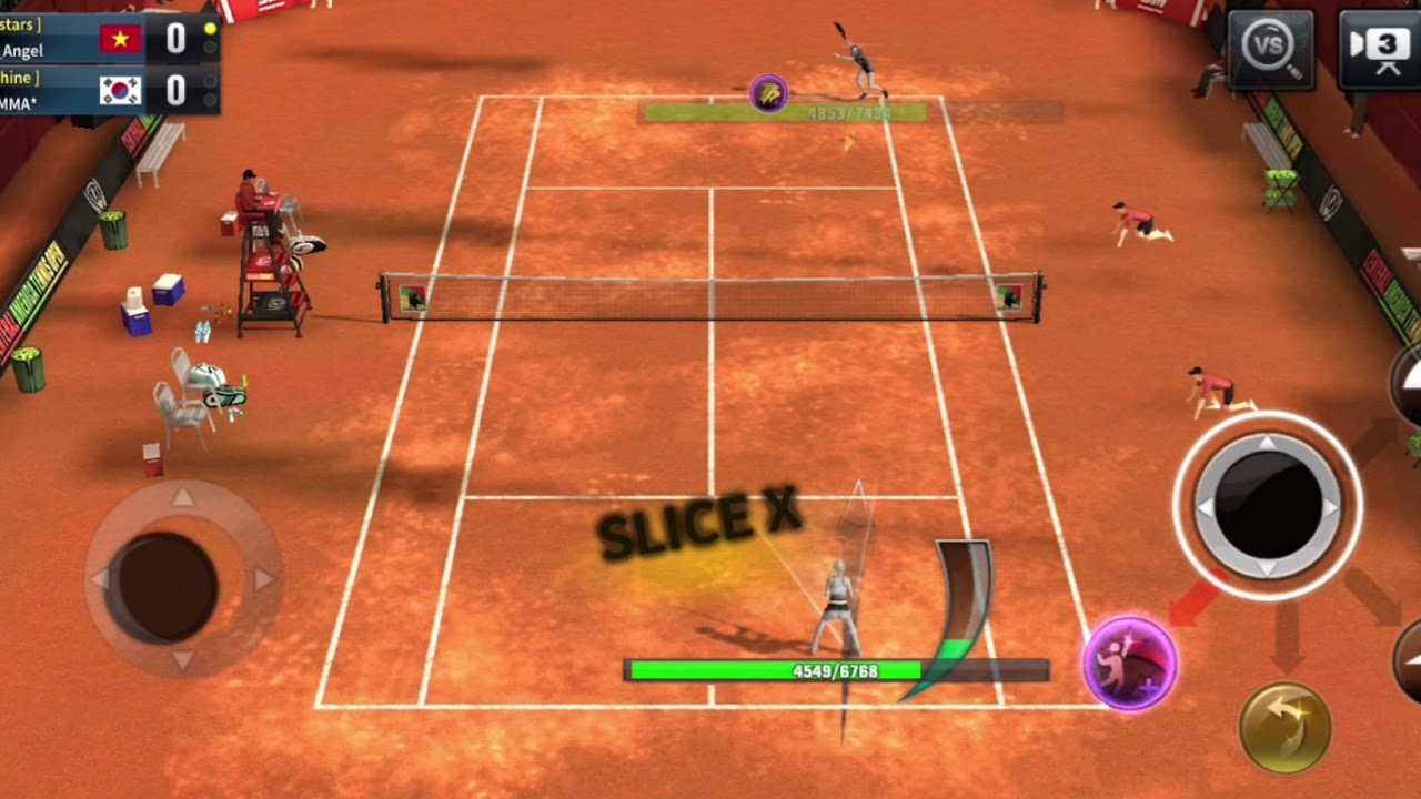 Ultimate Tennis 2021: Dale's_Angel vs OHAMMA - YouTube