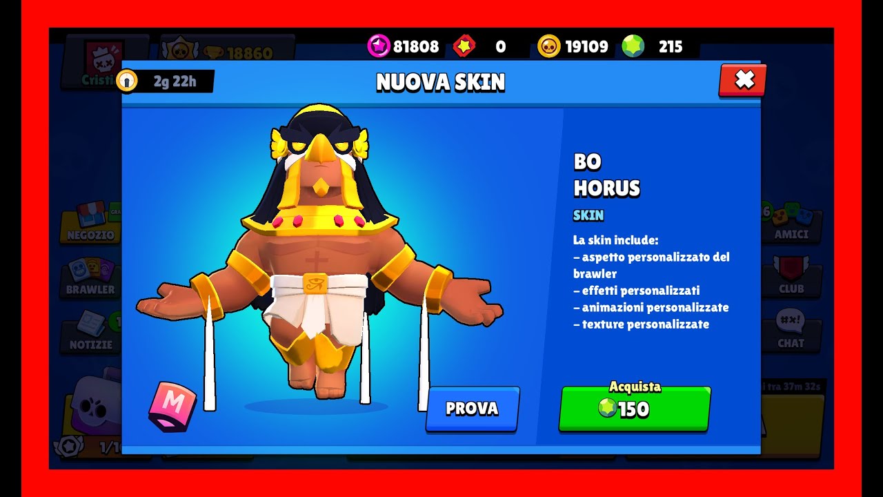 GLITCH / BUG GRAFICO DI BO HORUS IN FOOTBRAWL! L'HO SBLOCCATO! SKIN ...