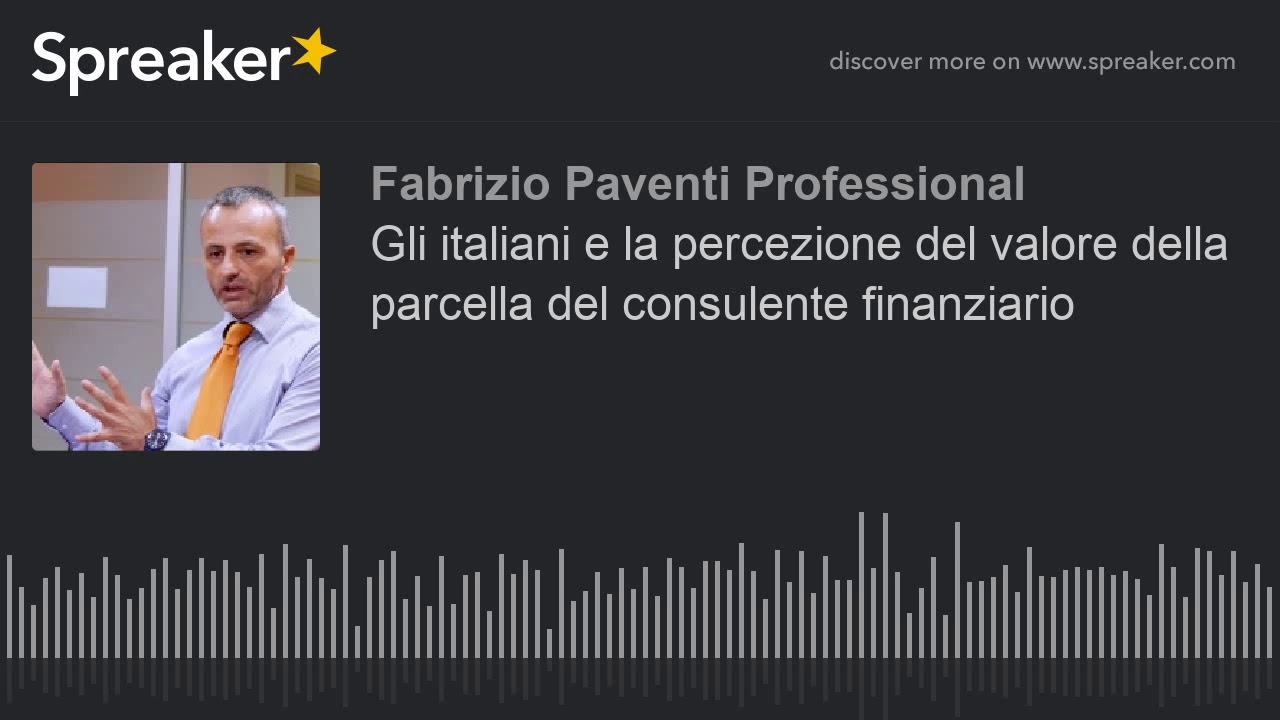 Gli italiani e la percezione del valore della parcella del consulente ...