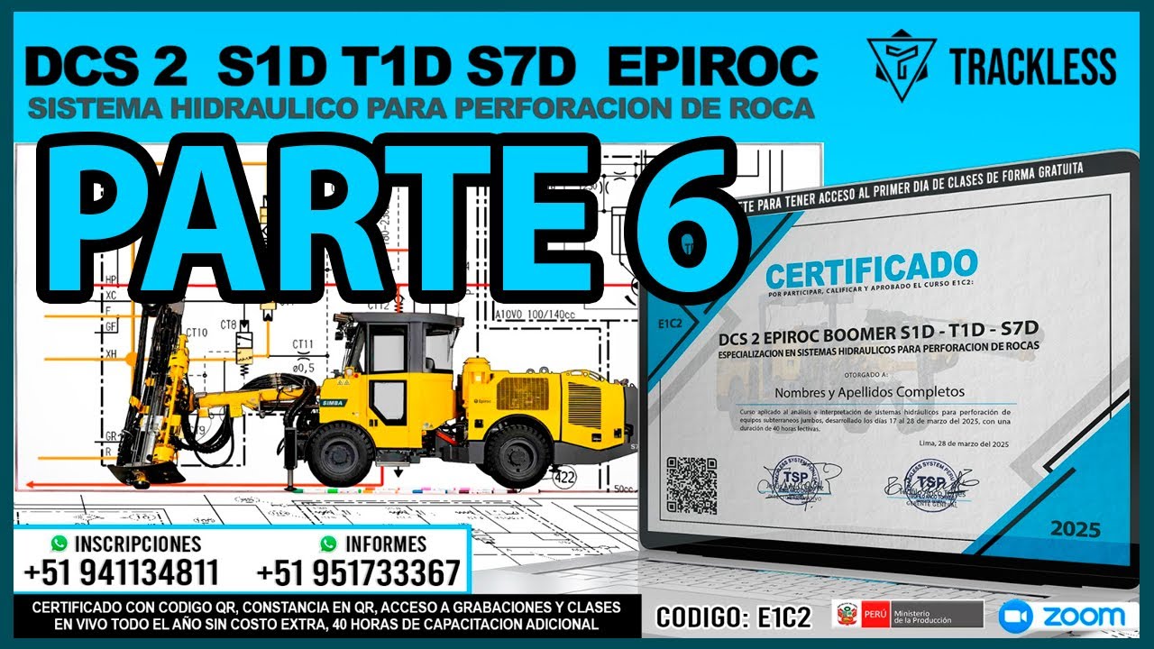 DCS 2 EPIROC S1D-T1D-S7D BOOMER SIMBA - PARTE 6 - YouTube