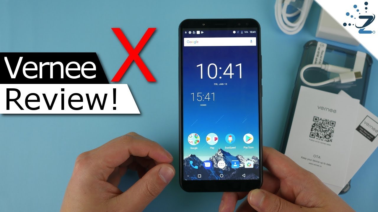 Vernee X Review - Better than Ulefone Power 3? $200, Bezelless, 6200mAh! 9% Off inside! - YouTube
