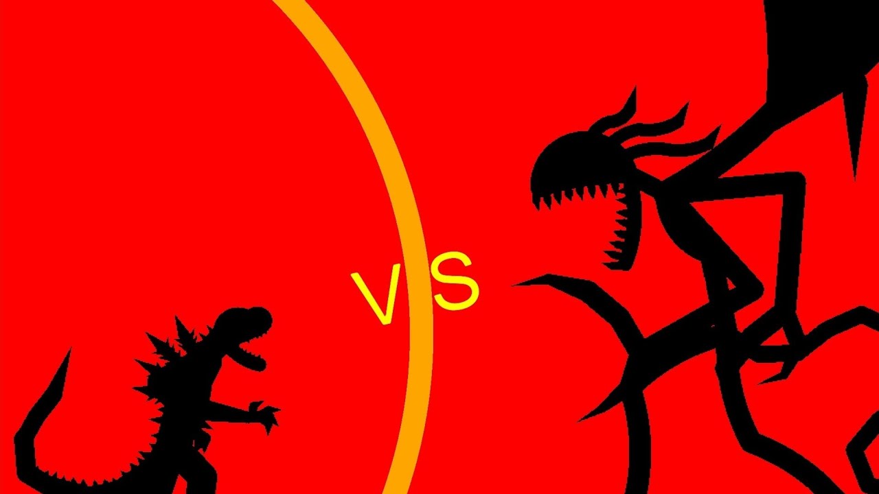 Godzilla Vs The Devil (Stick Nodes And Kinemaster) - YouTube