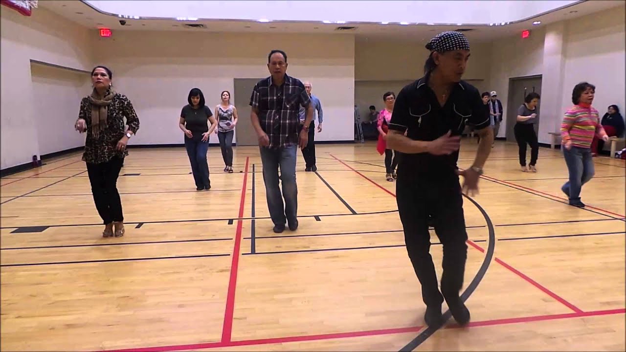 Sing Along Song Latin Line Dance - YouTube