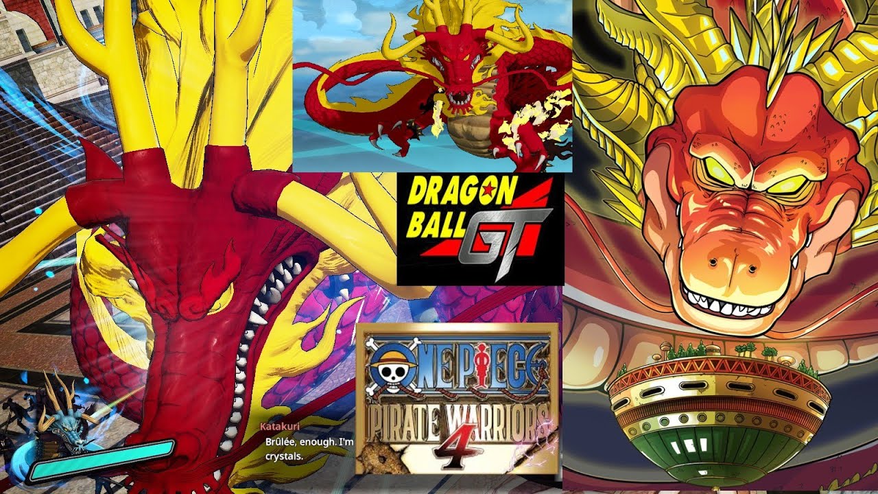 One Piece Pirate Warriors 4 MOD Kaido - Black star dragon GT - YouTube