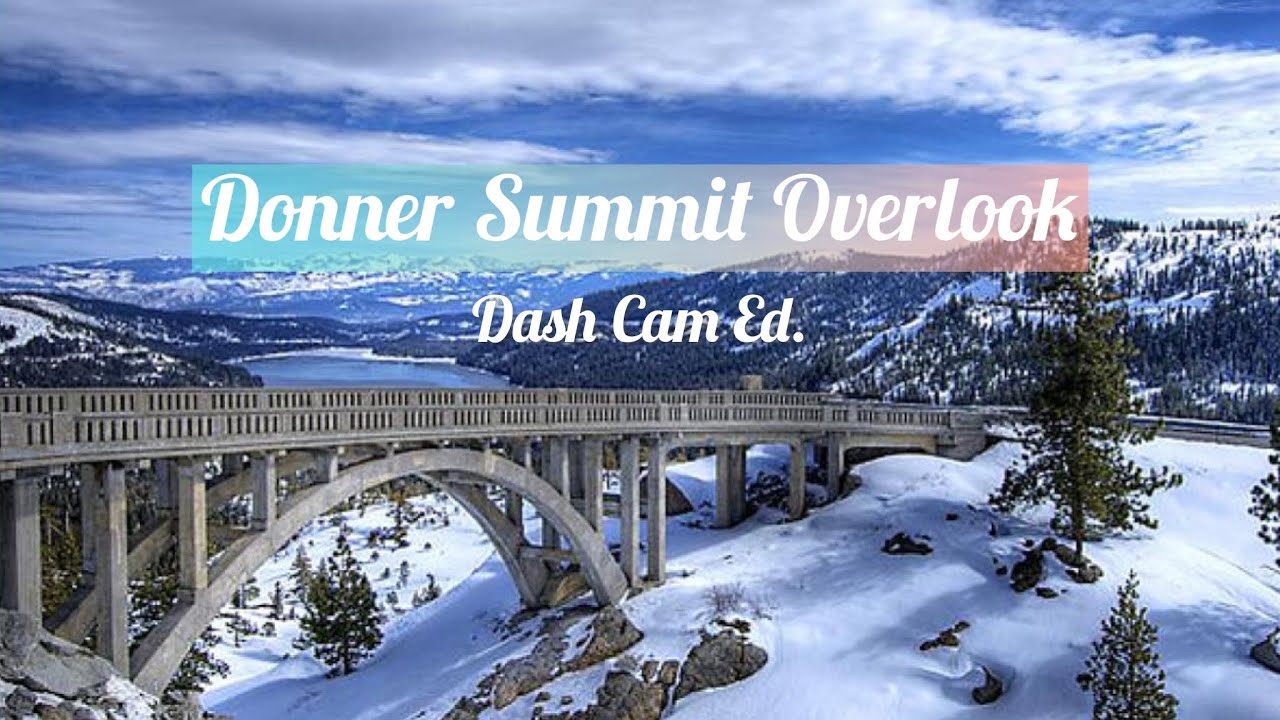 Snowy Peaks and Festive Cheer: Winter's Magic at Donner Summit Overlook ...